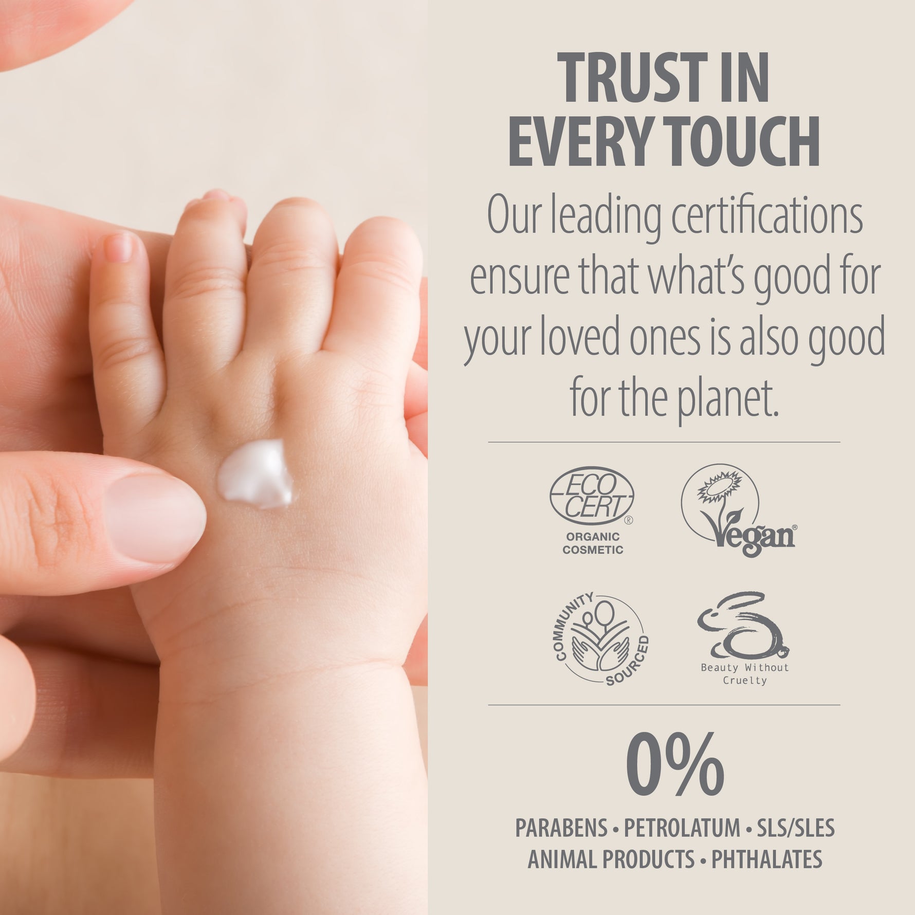Organic Baby Bum Cream | Nappy Rash Barrier & Cloth Safe – Pure Beginnings