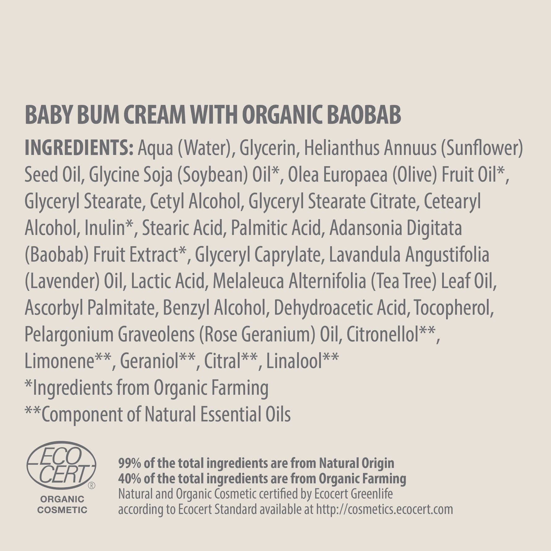 Organic Baby Bum Cream | Nappy Rash Barrier & Cloth Safe – Pure Beginnings