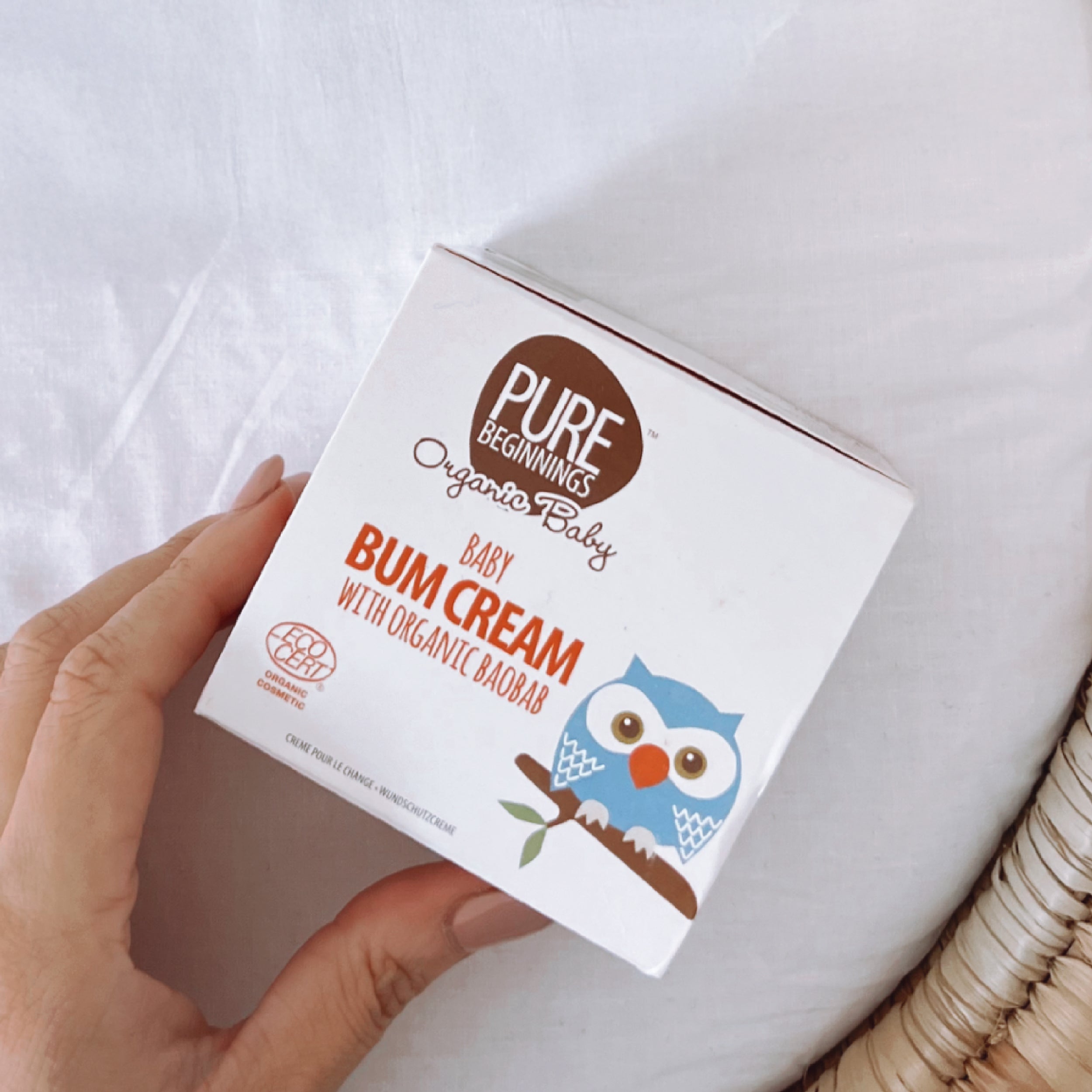 Organic Baby Bum Cream | Nappy Rash Barrier & Cloth Safe – Pure Beginnings