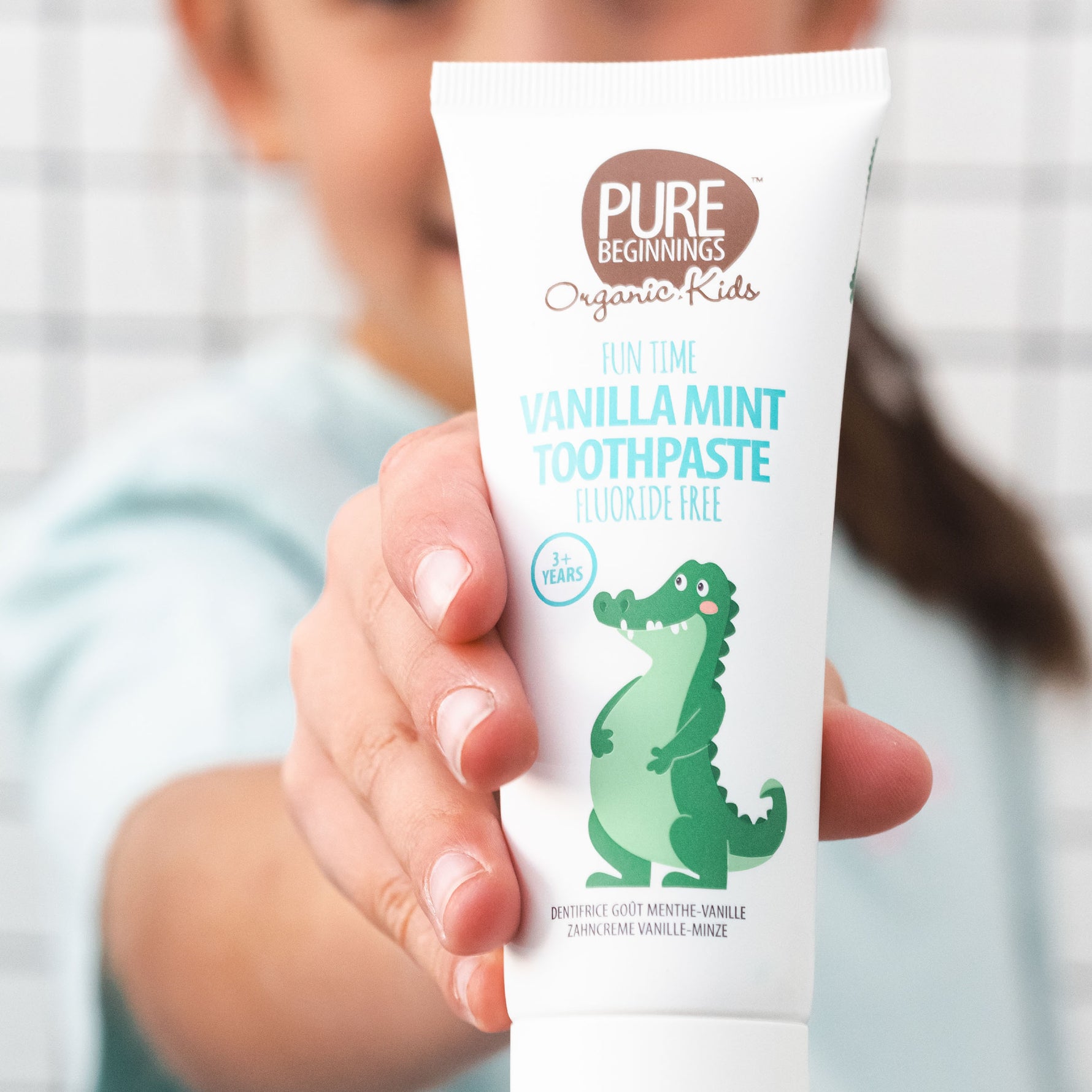 Vanilla Mint Toothpaste | Fluoride-Free for Kids 3+ – Pure Beginnings