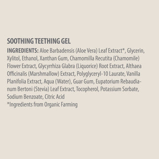 Natural Teething Gel for Babies | Non-Medicated & Safe from Birth ...