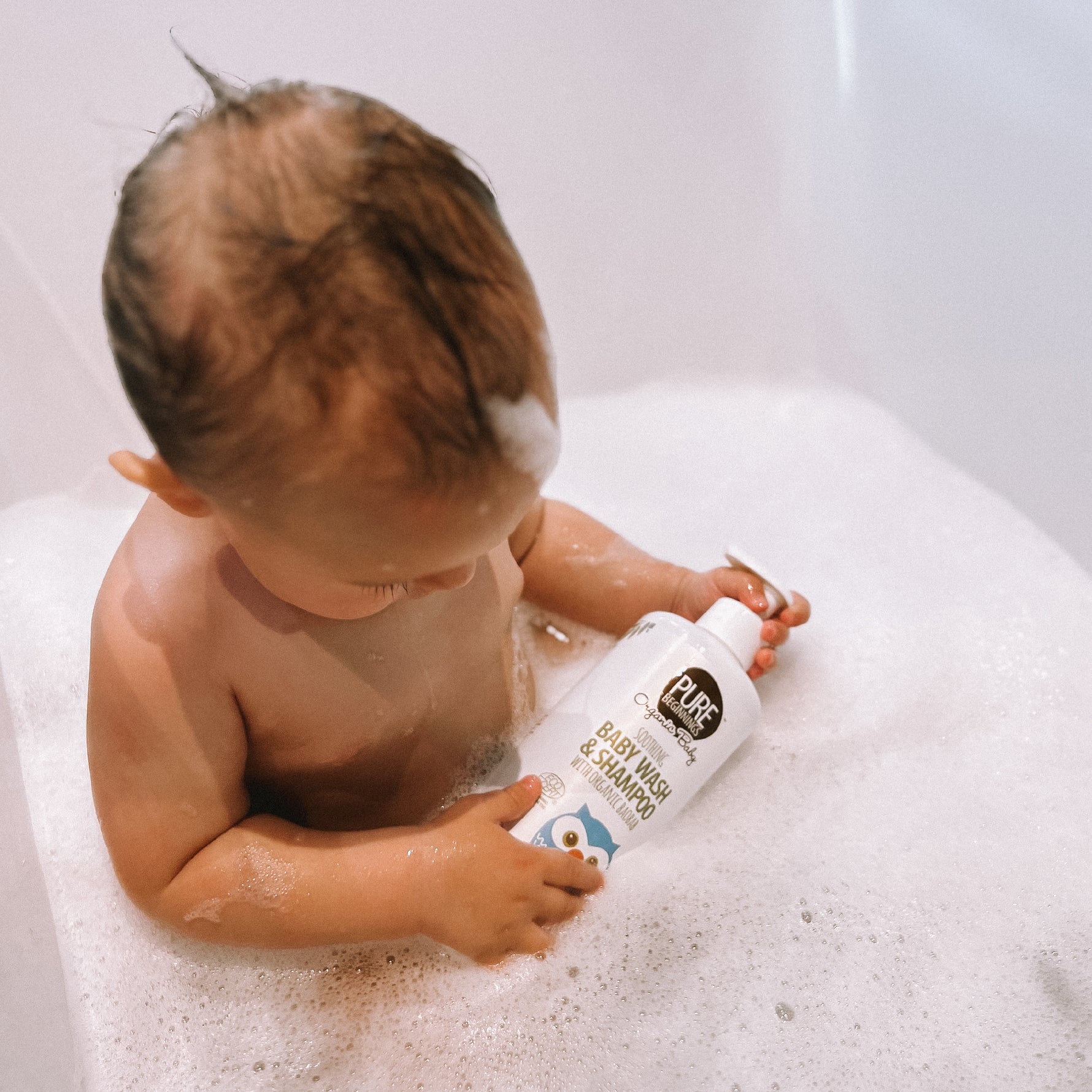 Organic Baby Wash & Shampoo | SLS-Free & Safe for Newborns – Pure ...